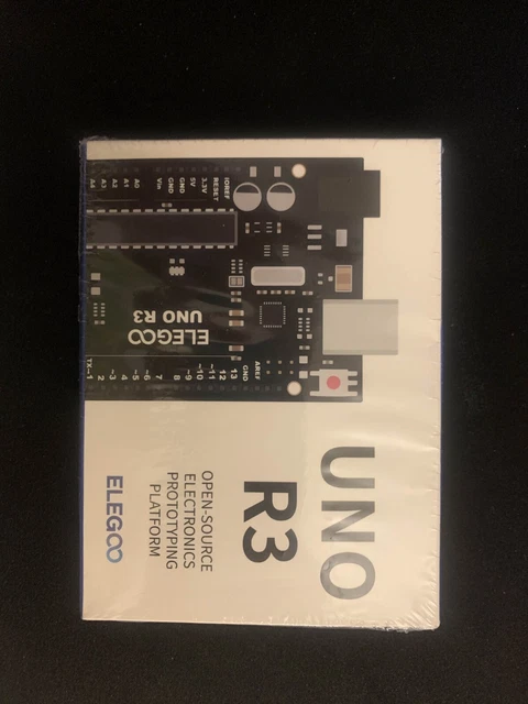 SEALED ELEGOO UNO R3 Board ATmega328P USB Cable (Arduino-Compatible ...