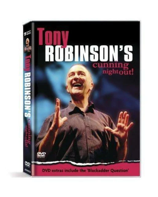 TONY ROBINSON'S CUNNING Night Out Live Tony Robinson 2007 DVD Top ...