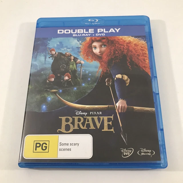 BRAVE BLU-RAY + DVD Region Free Disney Pixar Movie Billy Connolly Craig ...