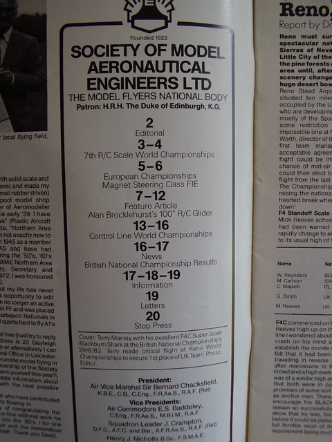 2 X MODEL Aircraft Mags Model Flyer # 16 # 17 Terry Manley Cliff ...