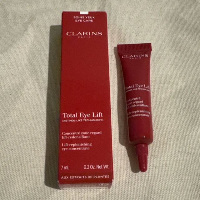 CLARINS TOTAL EYE Lift Replenishing Eye Concentrate 7ml Brand New With ...