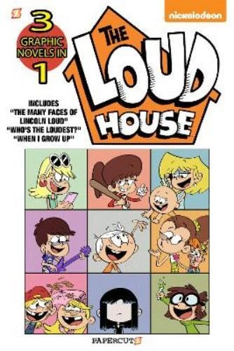 THE LOUD HOUSE Creative Team The Loud House 3-in-1 Vol. 4 (Paperback) £13.97 - PicClick UK
