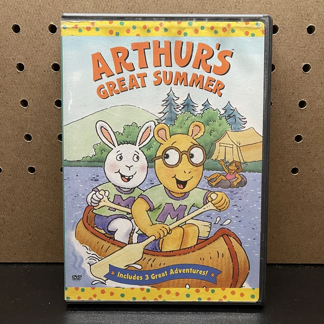 RARE PBS KIDS Cartoon Show Arthur DVD: Arthur's Great Summer OOP - USA ...