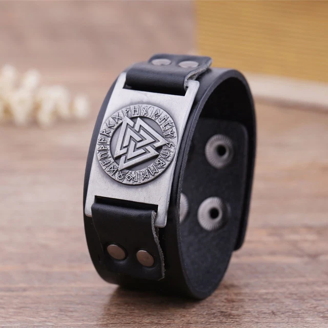 VALKNUT ODIN'S SLAVIC Perun Pengan Norse Viking Bangles Handmade ...