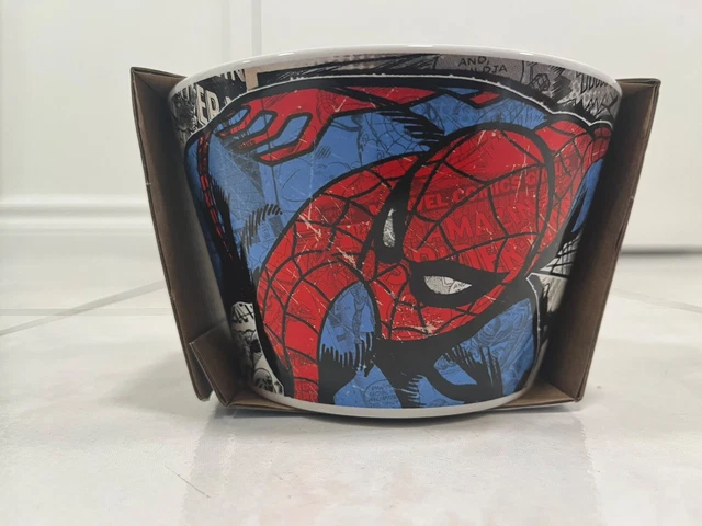MARVEL COMICS “THE Amazing Spiderman” Ceramic Bowl $12.00 - PicClick CA