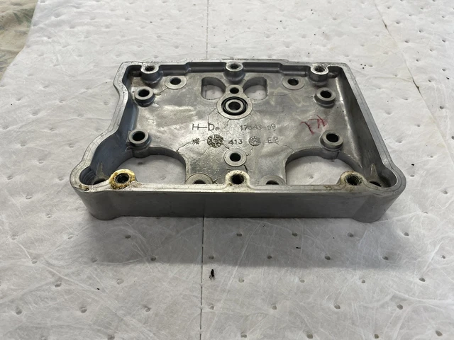 HARLEY-DAVIDSON TWIN CAM Rocker Box Lower Polished Aluminum 17543-99 ...