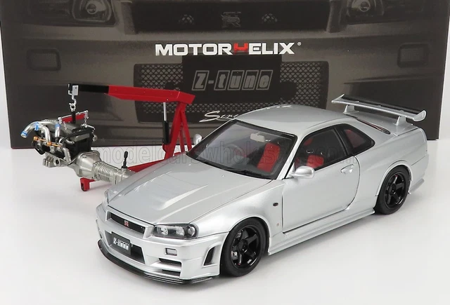MOTORHELIX 1/18 NISSAN Skyline GT-R Nismo Z-Tune (BNR34) Coupe 1999 M83404 £551.91 - PicClick UK