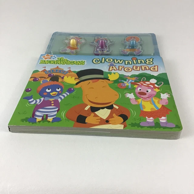 NICK JR BACKYARDIGANS Clown Autour Board Book Pablo Uniqua Austin Neuf ... NICK JR BACKYARDIGANS Clown Autour Board Book Pablo Uniqua Austin Neuf ...