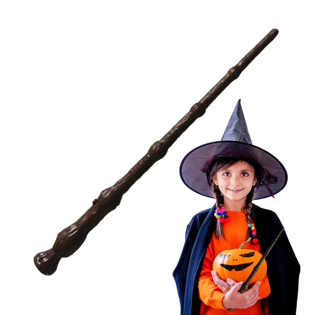 LIGHT UP MAGIC Wand with Sound Wizard Witch Illuminating Toy Party ...