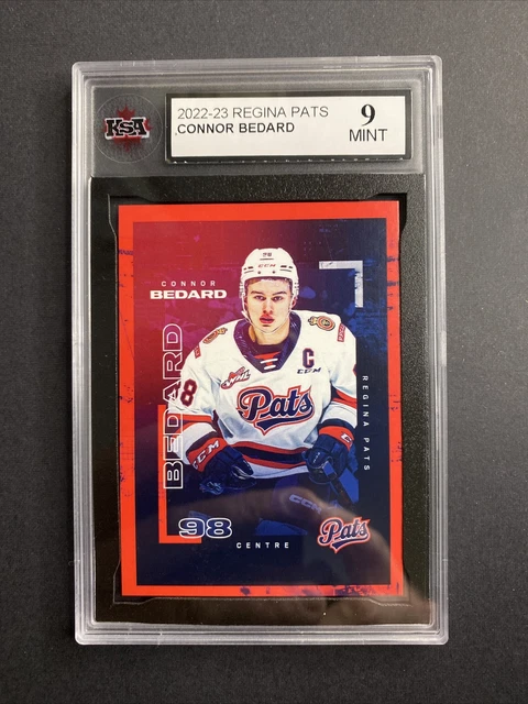 2022-23 REGINA PATS Team Set Connor Bedard KSA 9 Mint $30.00 - PicClick CA