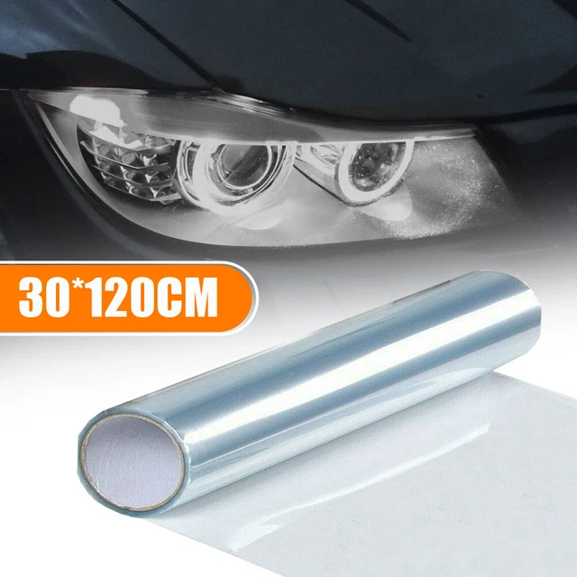 12''X48& CAR HEADLIGHT Cover Protector Film Wrap Tail Lamp Sticker ...
