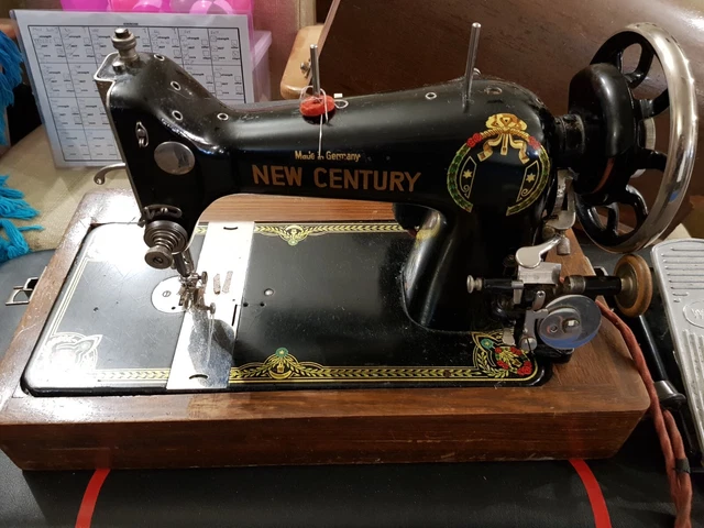 NEW CENTURY SEWING Machine Vintage Antique $75.00 - PicClick AU