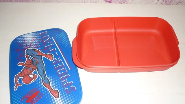 TUPPERWARE PAUSENBOX DISNEY Spider Man Butterbrot Dose NEU Clevere ...