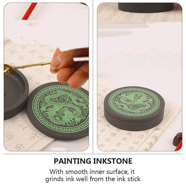ACCESSORI PITTURA GIAPPONESE Inchiostro Pietra Inchiostro Tradizionale ...