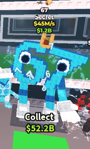 67 BRAINROT IN steal a brainrot (six-seven, 45m per second, costs 1.2b ...