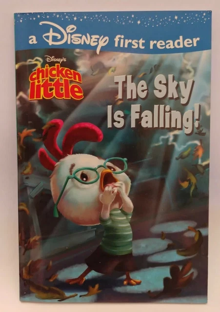 A DISNEY FIRST reader Chicken Little The Sky is Falling 2005 PB $2.25 ...