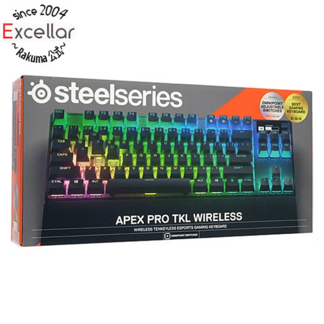 STEELSERIES APEX PRO TKL Wireless Mechanical Gaming Keyboard US 2023 ...