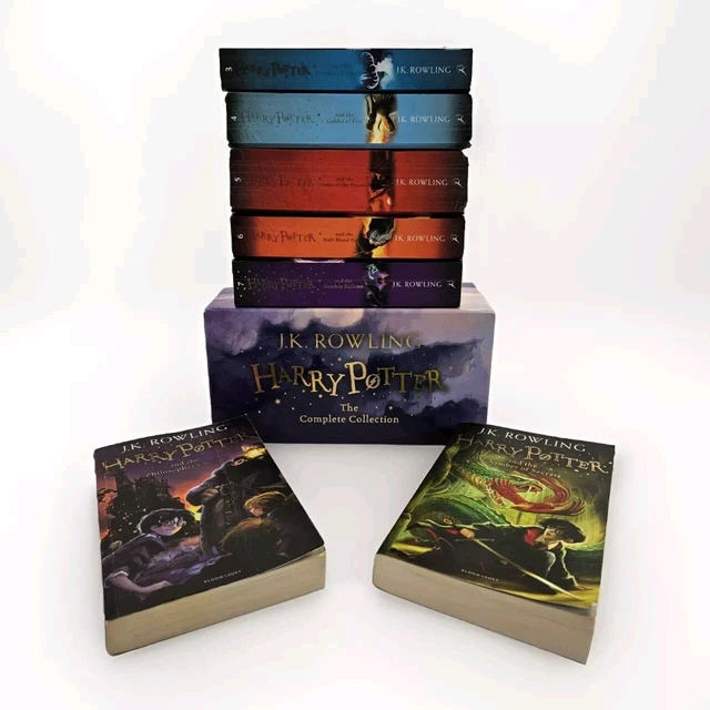 HARRY POTTER BOX Set: Complete Collection by J. K. Rowling - 7 ...