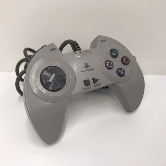 SONY PLAYSTATION PS1 Controller 8100 ASCII Control Pad Grey Classic £12 ...