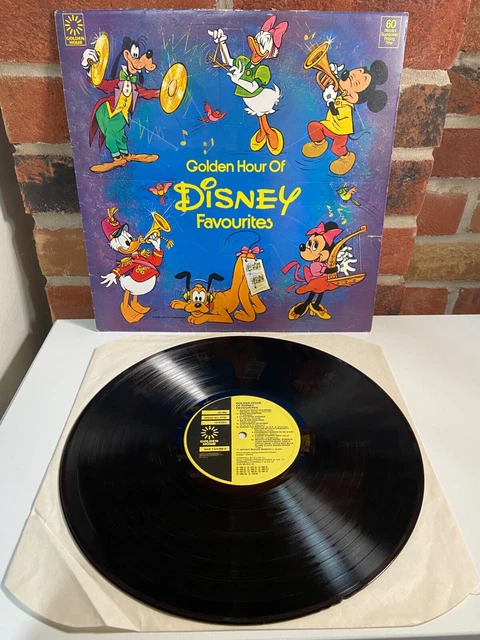 GOLDEN HOUR OF Disney Favourites Various UK 1st Press 12" Soundtrack ...