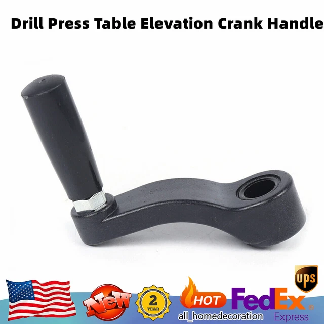 14.5MM CRAFTSMAN DRILL Press Table Elevation Crank Handle Drill Press ...