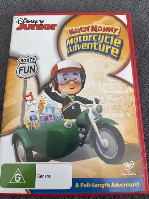 DISNEY: HANDY MANNY Motorcycle Adventure - DVD - Region 4 - Family ...