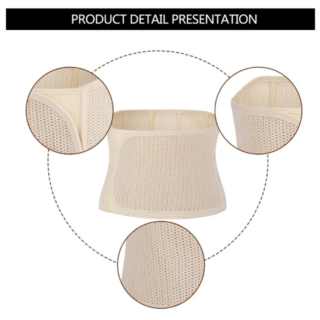 LIGHTWEIGHT VENTILATED BACK Support Band Adjust Lumbar Support Band ...