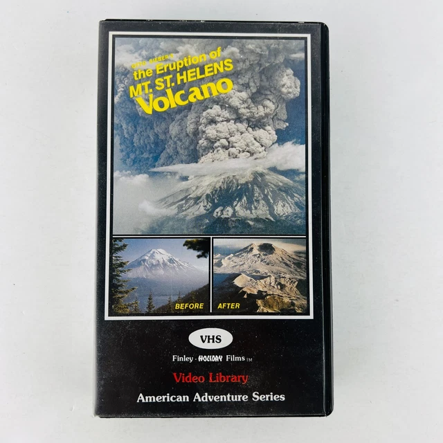 ERUPTION OF MT St Helens Volcano VHS Video Tape £27.07 - PicClick UK