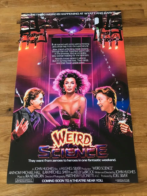 LARGE MOVIE POSTER Weird Science 43cm x 66cm (A Bit Bigger Than A2) EUR 4,68 - PicClick IT