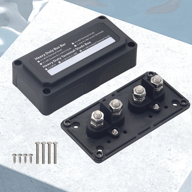 200A 48V BUS Bar Busbar Box Module Terminal Studs for Automotive Car ...