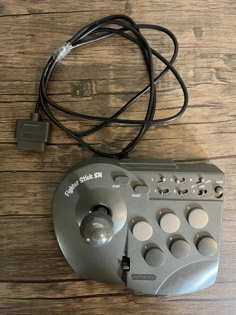 SUPER NINTENDO FIGHTER Stick SN Controller Arcade Joystick SNES ...
