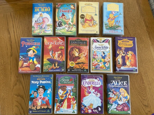 JOB LOT / Bundle of 13 Disney / Disney Classics VHS Videos / Video ...