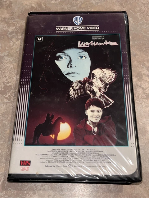LADYHAWKE 1985 VHS Warner Clamshell 80s Fantasy Matthew Broderick £4.46 ...