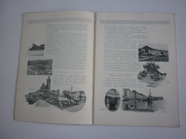 ANCIEN ATLAS PLM chemin de fer La Côte d' Azur de Marseille à ...