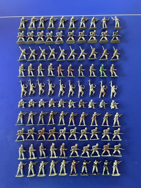 AIRFIX TOY SOLDIERS British Commandos 1/32 Scale WW2 x100 £23.99 ...