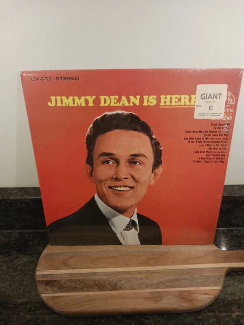 JIMMY DEAN IS Here-RCA Victor Record LSP-3727 1967 Vinyl Album Play ...