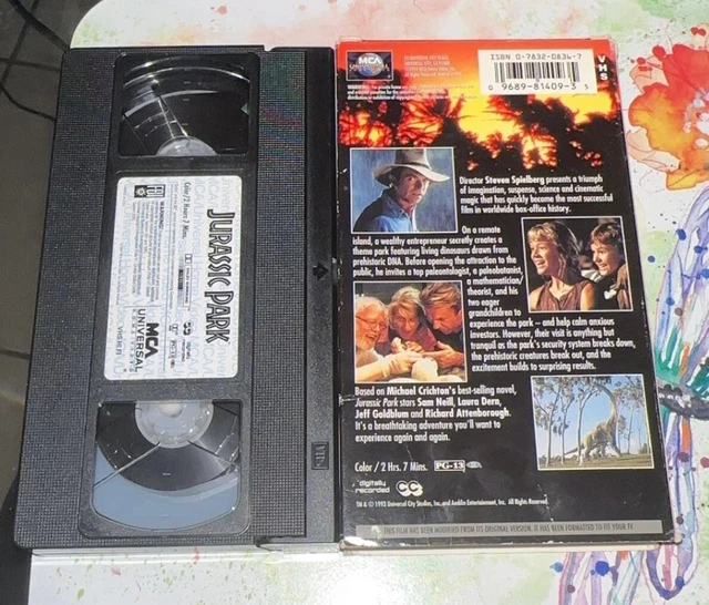 Jurassic Park Vhs 1994 £2530 Picclick Uk 6915