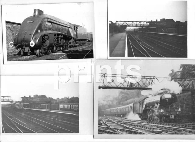 BRITISH RAILWAYS LNER A1 A4 Steam Locomotive 60019 4 Photos £2.00 ...