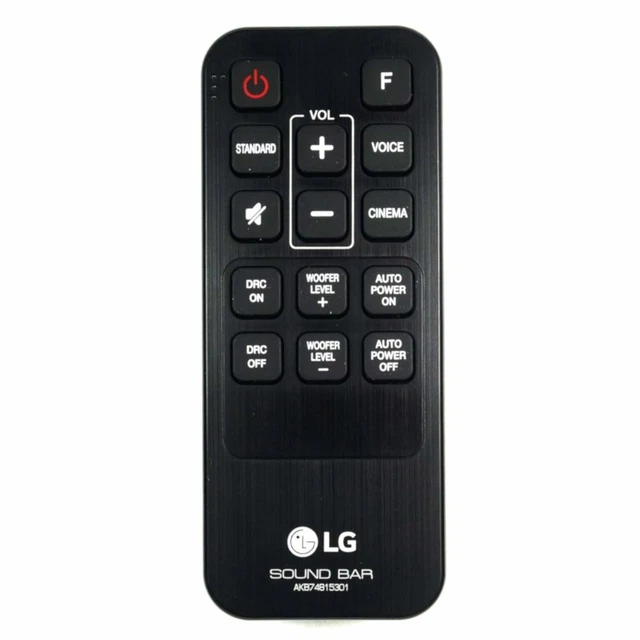 NOUVELLE TÉLÉCOMMANDE ORIGINALE LG LAS454B Pour Barre De Son EUR 39,76 ...