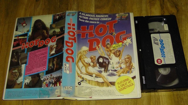 HOT DOG VHS Video Big Box Ex Rental Pre Cert EIV EV £5.99 - PicClick UK