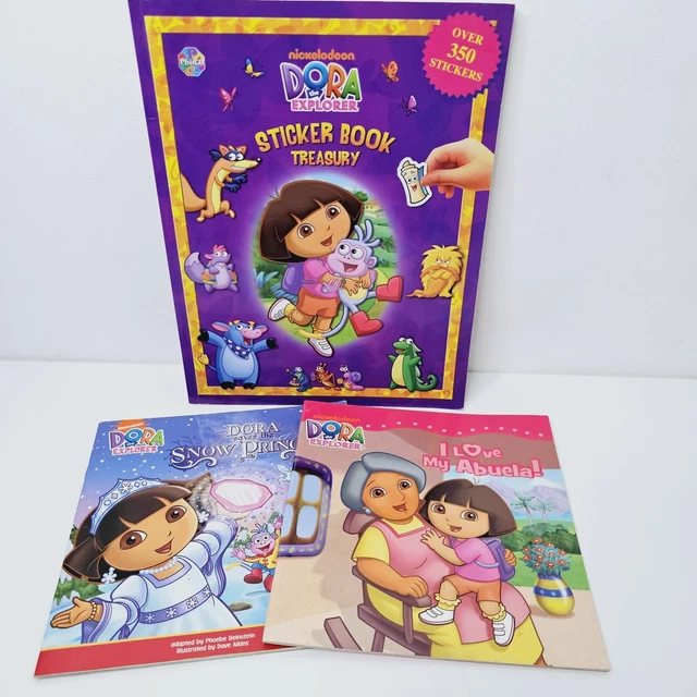 DORA THE EXPLORER Sticker Book Treasury and Illustrated Paperback £12. ...