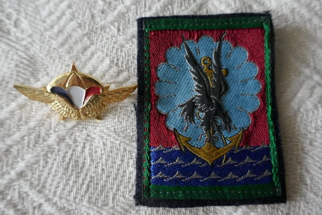 BADGE 1ST RCP paratrooper hunters registered crest of the 11th division ...