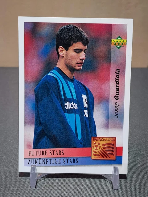 1994 MAZZO SUPERIORE JOSEP PEP GUARDIOLA RC Rookie Card Future Star # ...
