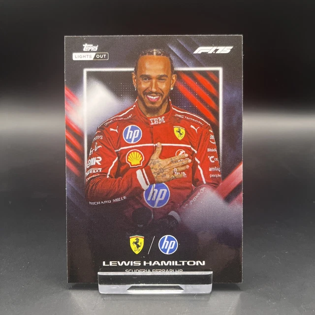 TOPPS FORMULA 1 Lights Out 2025 Lewis Hamilton Drivers EUR 11,44 ...