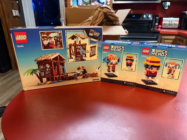 LEGO® NETFLIX ONE Piece Windmill Village Hut Building Set 75636 NEW & 2 ...