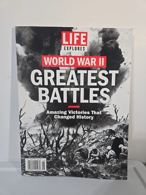 LIFE EXPLORES WORLD War II Greatest Battles Magazine £8.12 - PicClick UK