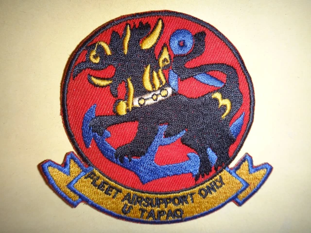 VIETNAM WAR PATCH US Navy FLEET AIR SUPPORT Unit Det. ALPHA At UTAPAO ...