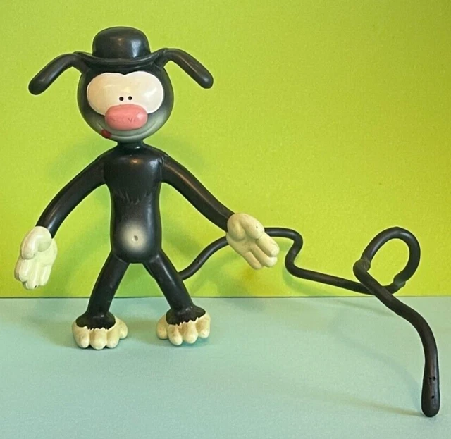 ANCIENNE FIGURINE MARSUPILAMI The Black - Mars Le Noir - Nounours By ...