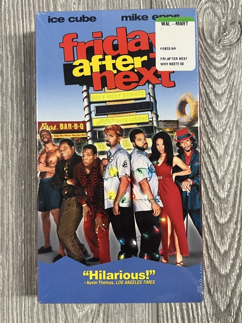 “FRIDAY AFTER NEXT” VHS 2003 New Factory Sealed Ice Cube With Watermark ...