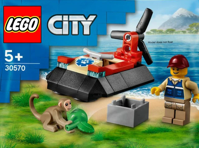 LEGO CITY #30570 - Wildlife Recue Hovercraft - 100% NEW / NEUF ...
